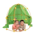Crazy Forts! Flexi Forts 69 Piece Buildable Indoor/Outdoor Play Fort ...