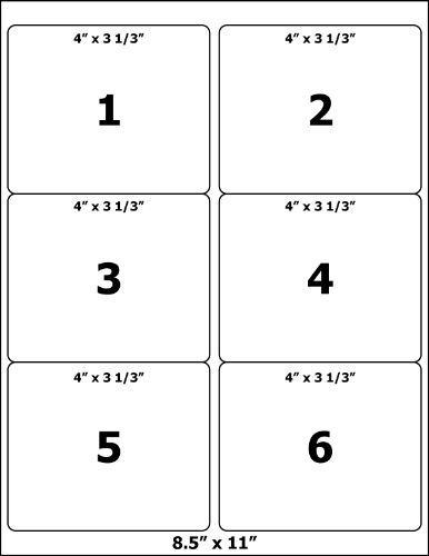Blank Labels 6 sheet 8 Pack Walmart Walmart Blank Labels 6 sheet 8 Pack Walmart Walmart