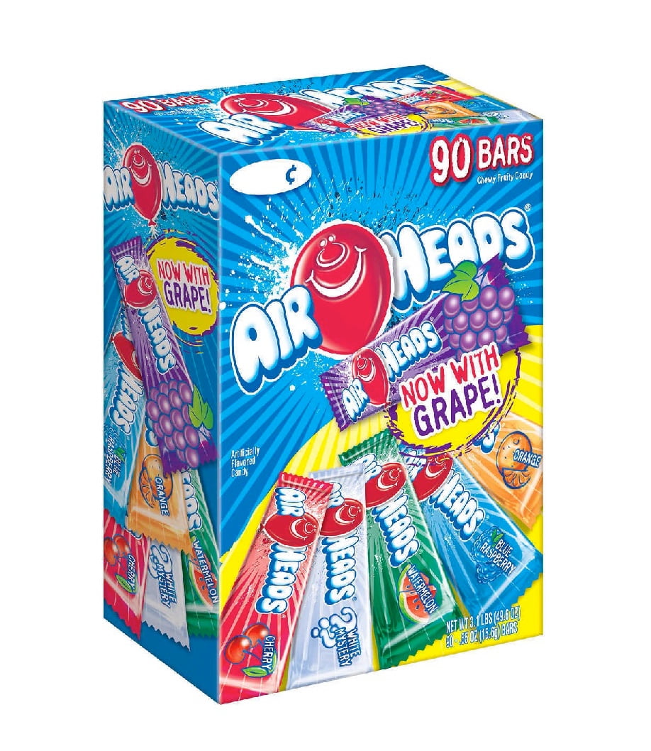 AirHeads, Variety Pack, 0.55 oz, 90 ct 1PK - Walmart.com