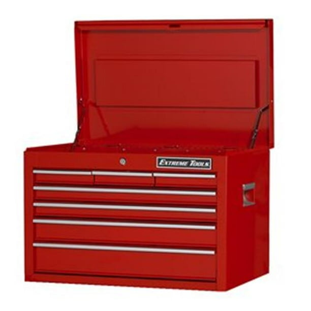 Extreme Tools EX2607CHRD 26 Inch 7 Drawer Tool Chest In Red - Walmart ...