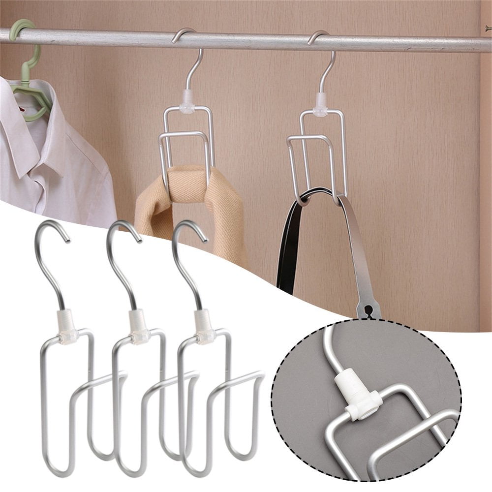 Click here for Generic 3 Pcs Aluminium Scarf Holder Hanging Folda... prices