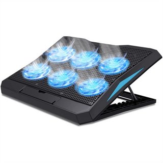OPOLAR Laptop Cooling Pad, Laptop Cooler with Temperature Display, Rapid Cooling, Auto-Temp ...