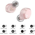 TOZO T12 Bluetooth Earbuds, 5.3 Version, Waterproof, OrigX Acoustic - Rose Gold - Walmart.com