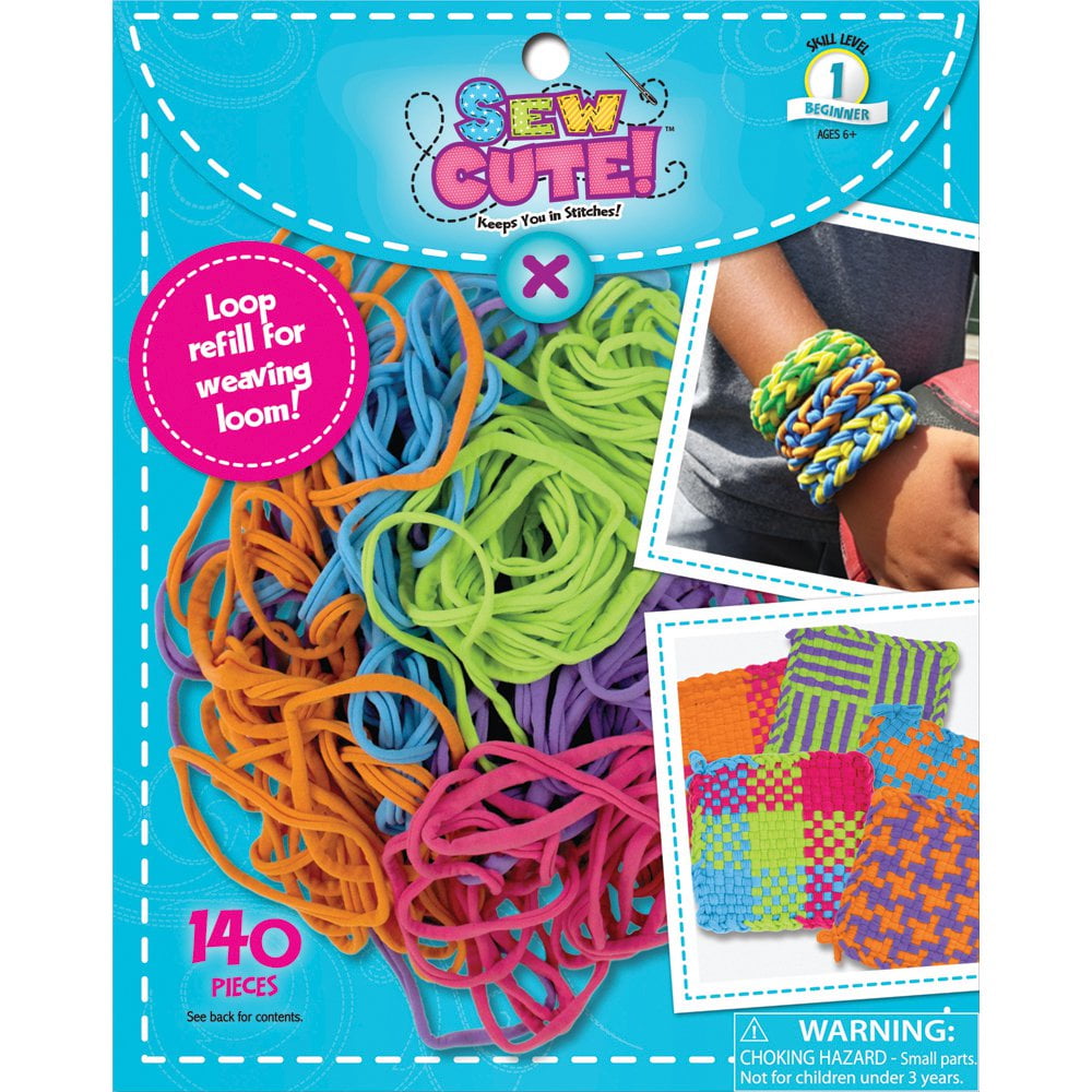 Sew Cute! Loom Loop Refill Kit-Bright | Walmart Canada