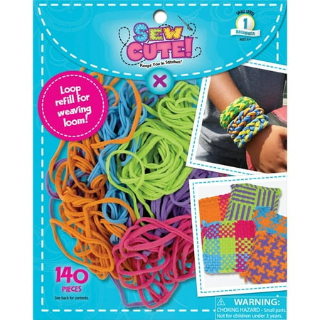 Sew Cute! Loom Loop Refill Kit-Bright | Walmart Canada