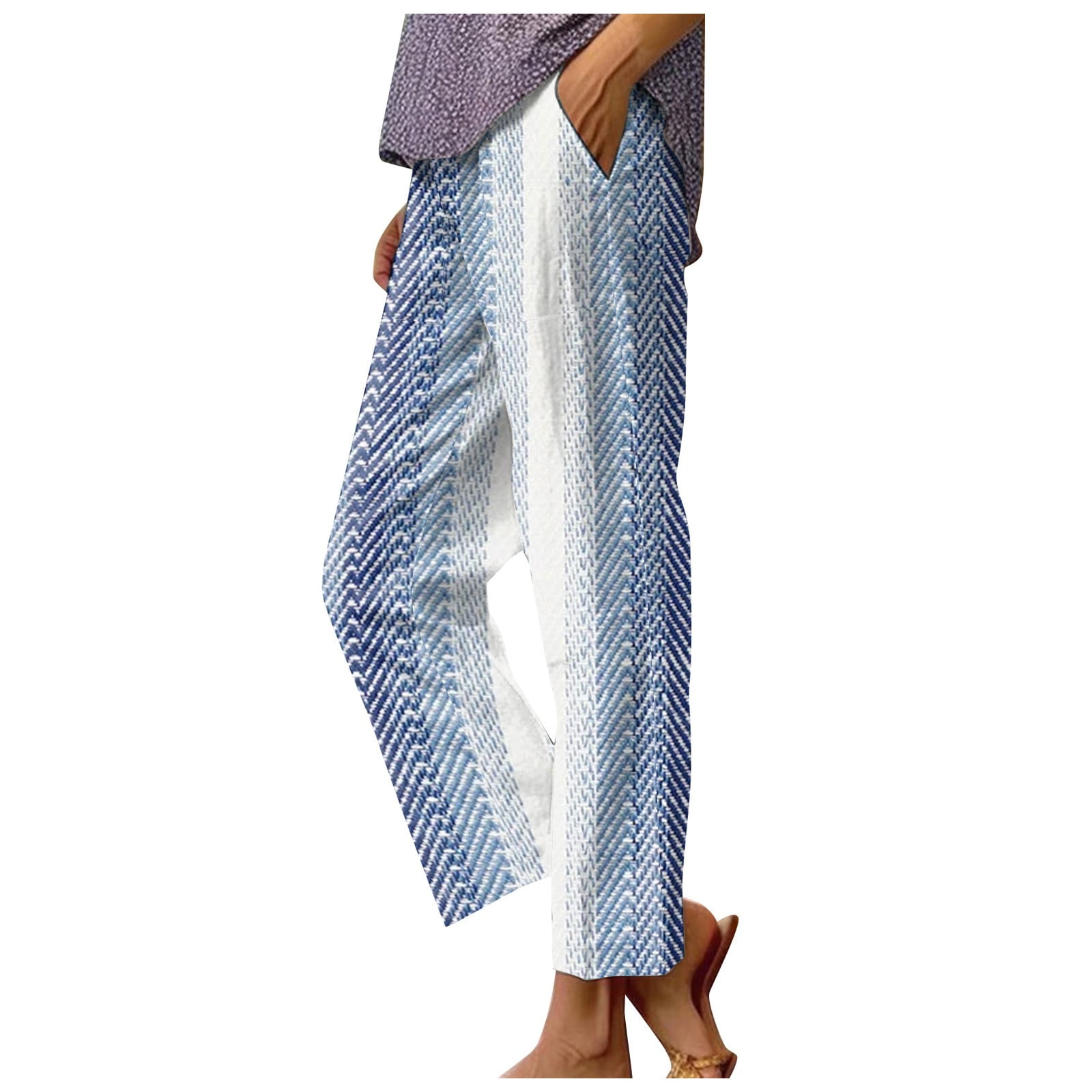 Click here for Hnmkiu Womens Casual Pants Stretchy Comfortable Lo... prices