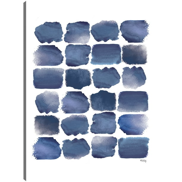 Trazos de acuarela azul I | Walmart en línea