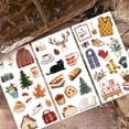 3 Sheets 3 Styles Waterproof Decorative Stickers Self Adhesive Decals ...