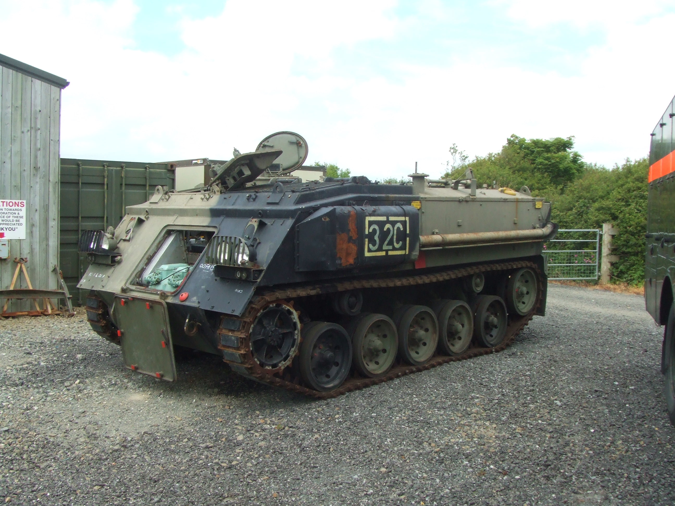 GKN Fv 432 APC Mk II of 1965 at the North Cornwall Tank Collection ...