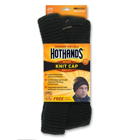 HeatMax Heated Knit Cap (Black) | Walmart Canada