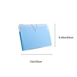 JMKQLZ Large-Capacity File Organizer A4 Data Folder Multilayer Bag ...