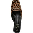 Sam Edelman Women's Ollie Square Toe Mule Granada Tan Leopard 9.5M ...