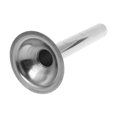Stainless Steel #10 Size Meat Grinder Sausage Stuffer Tube Horn Funnel ...