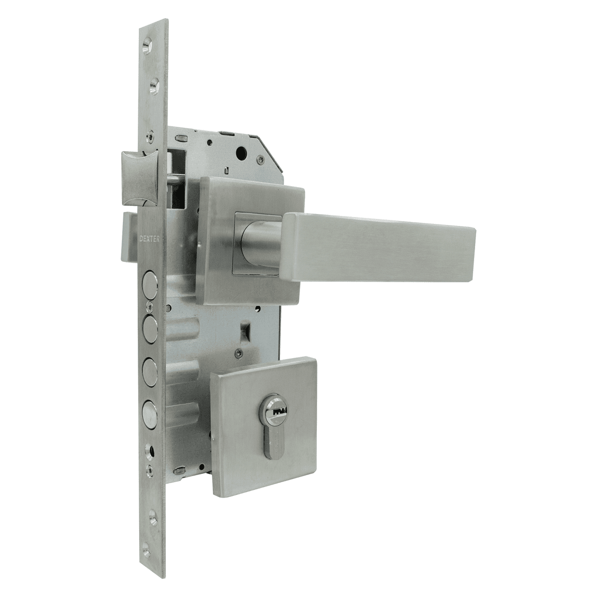 Cerradura Dexter Chapa Alta Seguridad Cilindro 70 Mm 6557 Dexter 6557 ...