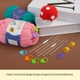 15/16 Pieces Ergonomic Crochet Hooks Set Long Crochet Needle for ...