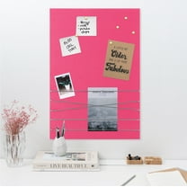Navaris Framed Linen Bulletin Board - 17 x 23 inches Fabric Jewelry ...