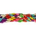 15 Pulgadas Spacer Sueltas Turquesa Multicolor DIY Joyería de Manera ...
