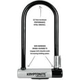 Kryptonite New-U KryptoLok Standard 12.7 mm U-Lock Bicycle Lock with FlexFrame-U Bracket & Bike ...