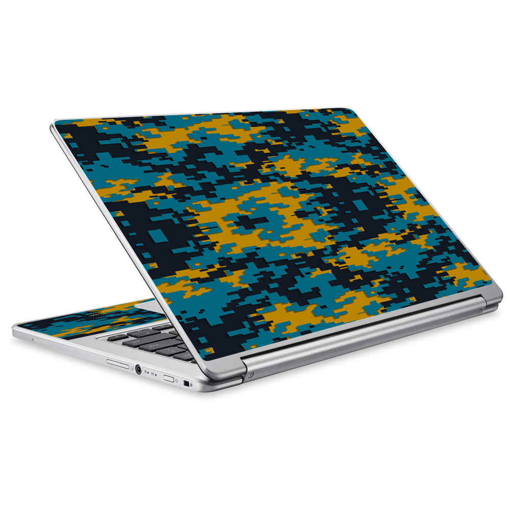 Skin Decal For Acer Chromebook R13 Laptop Vinyl Wrap / Digi Camo Team ...