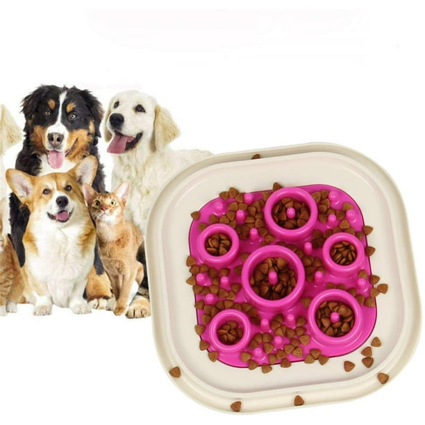 Anti-Bloating Slow Feeding Bowl for Small, Medium Large Dogs and Cats ...
