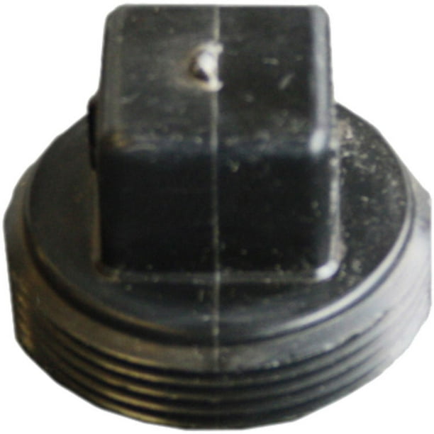 2 Inch ABS Threaded Plug, ABS Construction - Walmart.com - Walmart.com