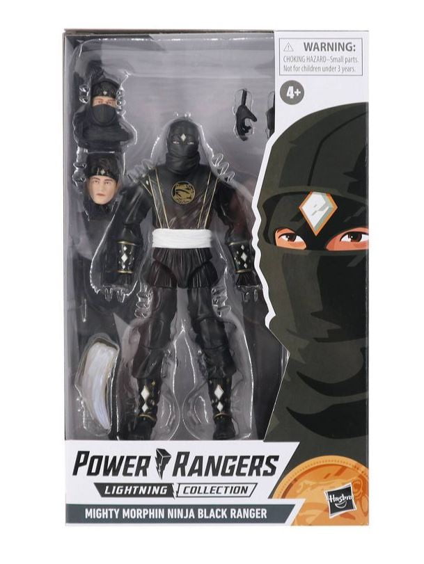 Power Rangers Lightning Collection Monsters Mighty Morphin Ninja Black ...