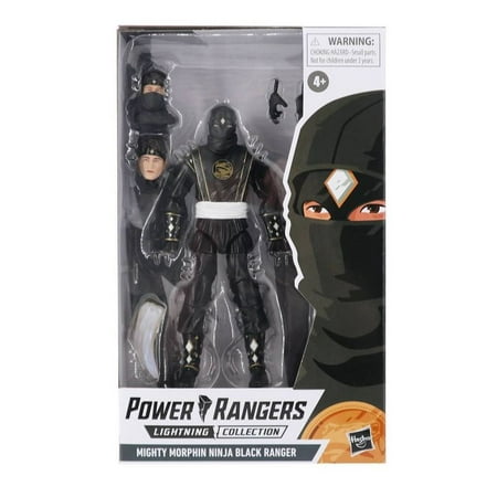 Power Rangers Lightning Collection Monsters Mighty Morphin Ninja Black ...