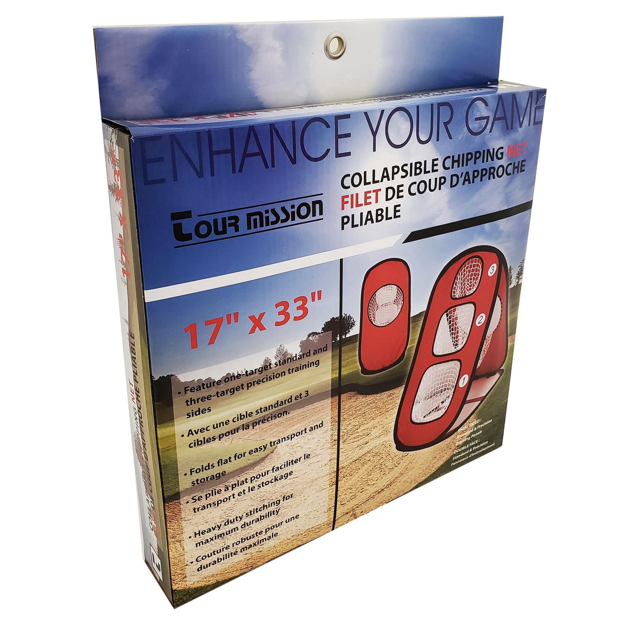 Click here for Collapsible Chipping Net By Tour Mission One Size prices