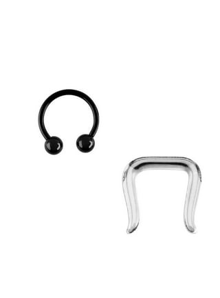 Transparent Septum Piercing