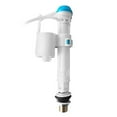 Adjustable Bottom Inlet Toilet Cistern Fill Valve Height Water Level ...