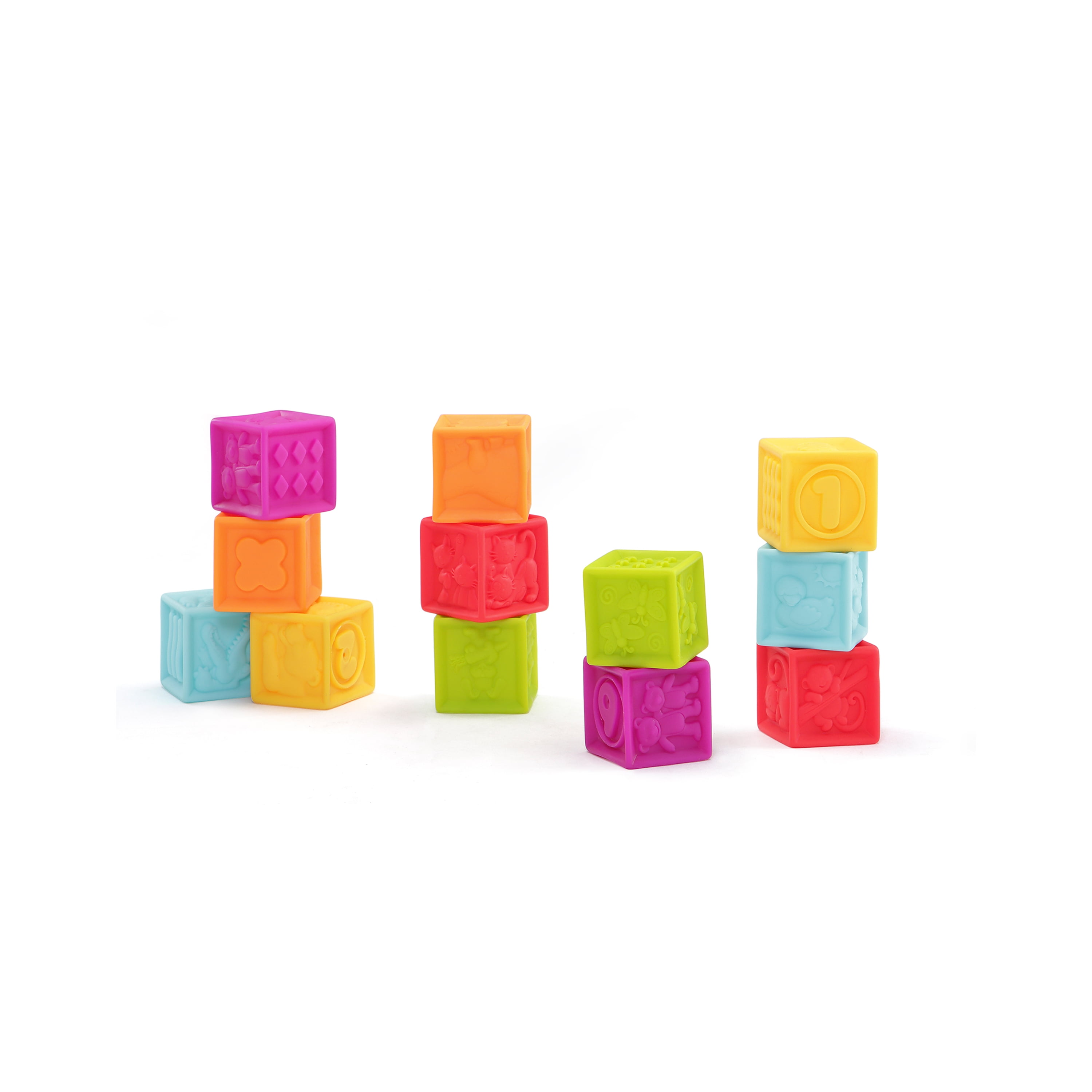 Molto - Play & Sense Funny Blocks, 12 pieces - Walmart.com - Walmart.com