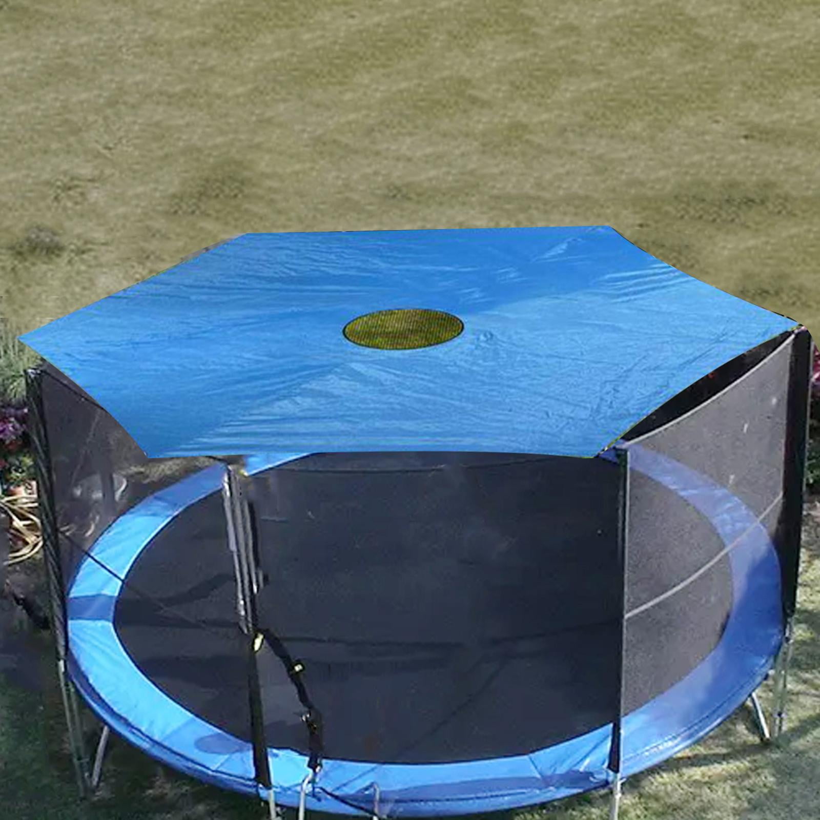 DYNWAVECA Trampoline Shade Cover Trampoline Awning Waterproof ...