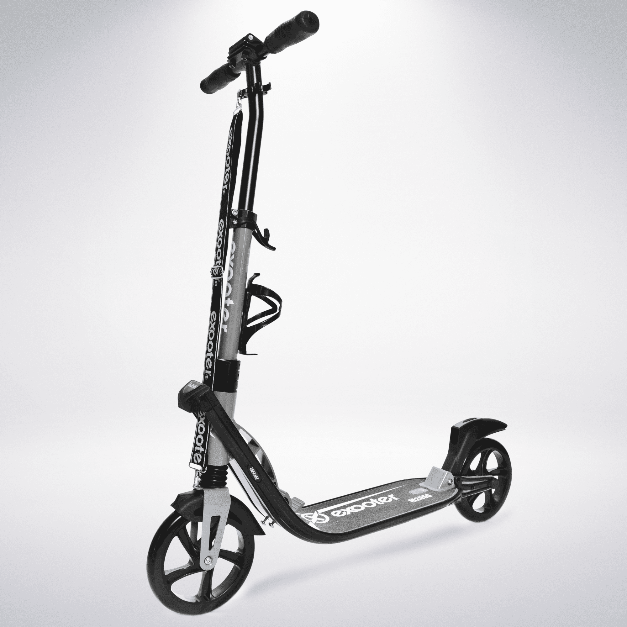 EXOOTER M2050CB Manual Adult Cruiser Scooter With Dual Suspension ...