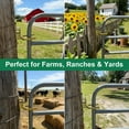 Instant Lock Gate - One-Hand Open/Close Ranch & Backyard Gate ...