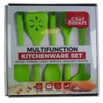 Chef Smart 5 Piece Multi-function Silicone Kitchenware Set Lime ...