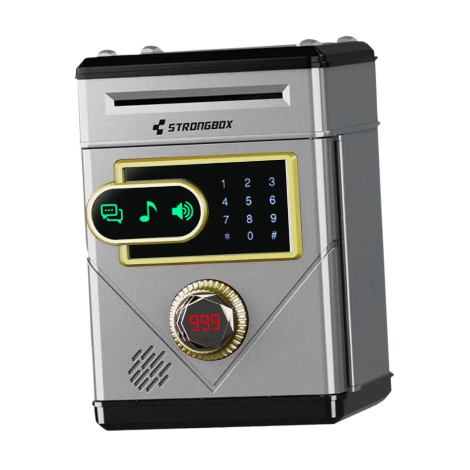 Alcancía para niños con función de autodesplazamiento de dinero, mini ...