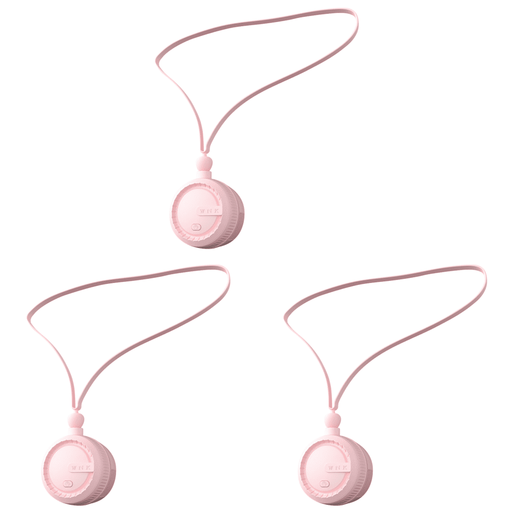 Ventilador de cuello portátil USB 3 velocidades de carga ajustable para ...