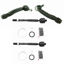 TRQ Front Inner Outer Tie Rod Rack End Kit Set 4pc for Highlander RX350 ...