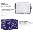 2PCS Square Storage Basket Home Storage Bins Bedroom Storage Basket ...