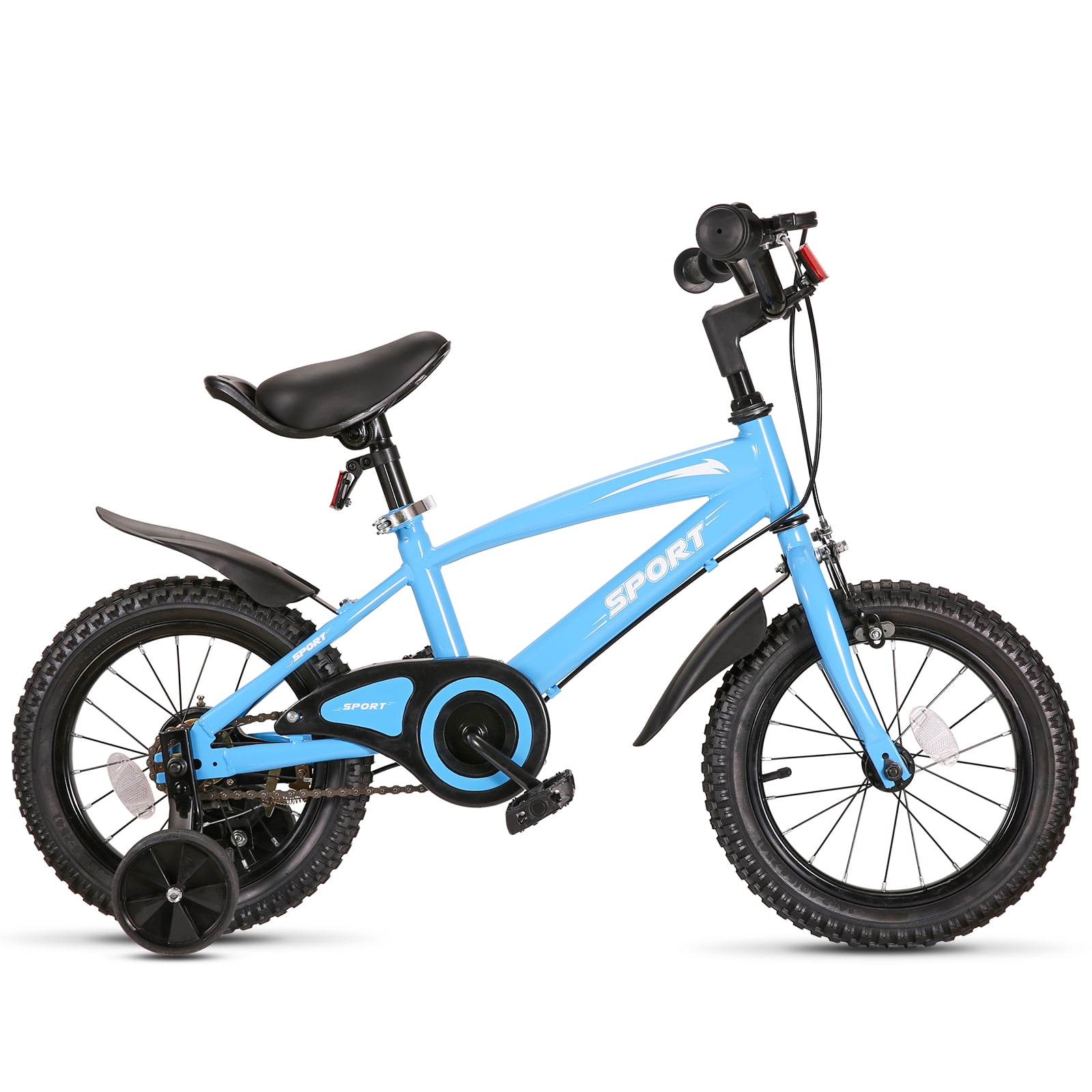 Naipo 14" Kids Girls and Boys Blue Bike for Age 3-6 Years Old - Walmart.com