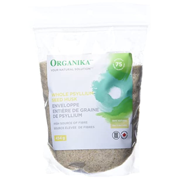 Organika Psyllium Seed Husk Whole † 454 G - Walmart.ca
