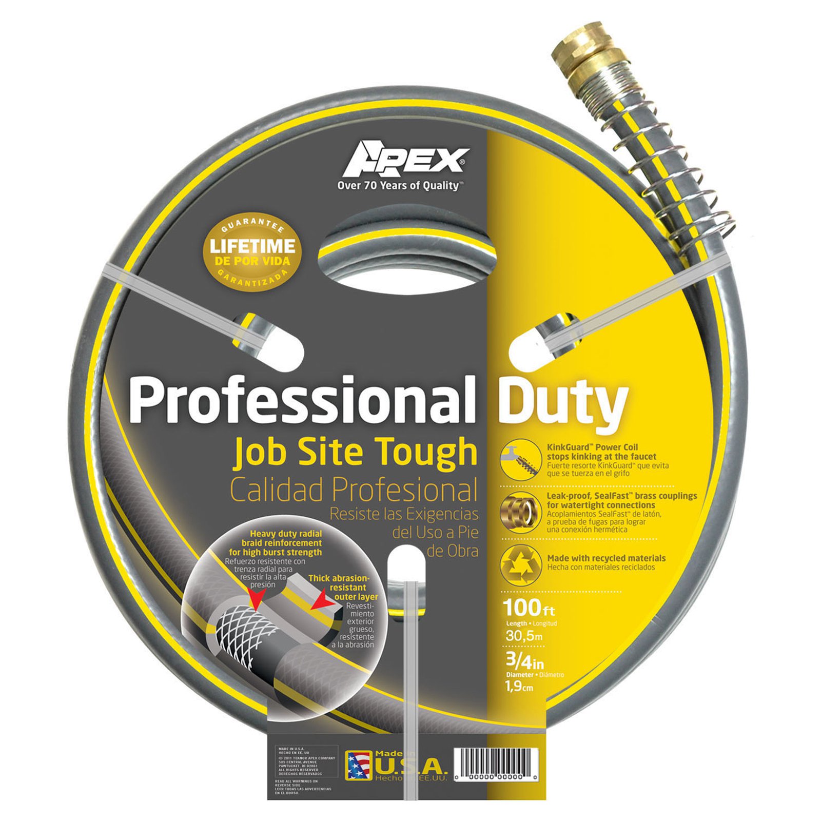 Teknor Apex 100 ft. Professional Hose - Walmart.com