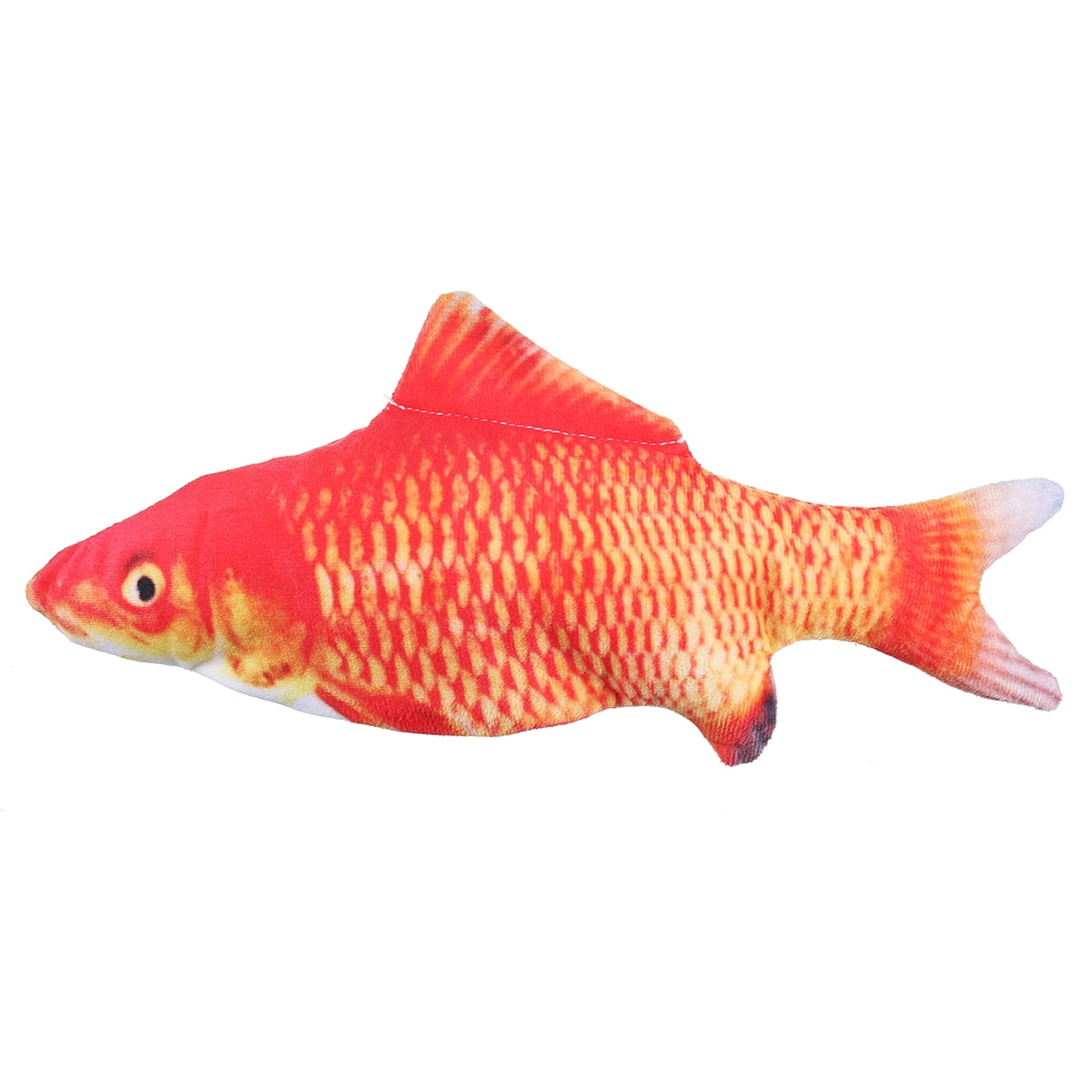 3D Fish Shape toy cat fish toy Simulation Catnip Toys USB Rechargeable ...