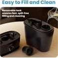 6L Humidifiers for Bedroom, Quiet 50HR Runtime No-Filter Supersized ...