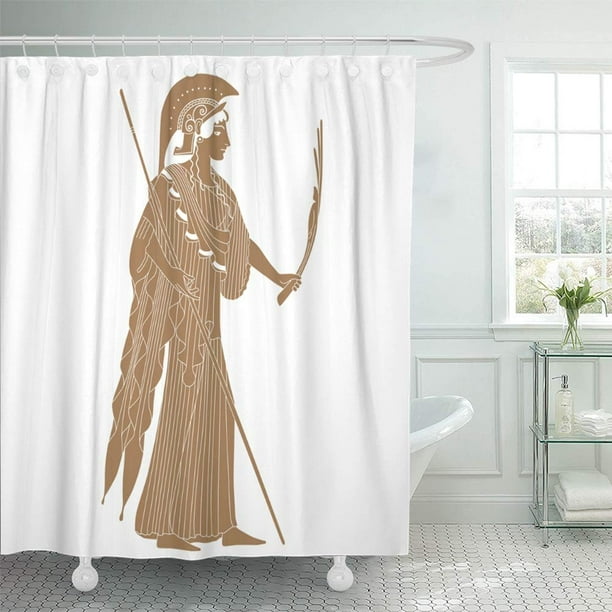 PKNMT Silhouette Ancient Greek Goddess Athena Based on Authentic Old ...