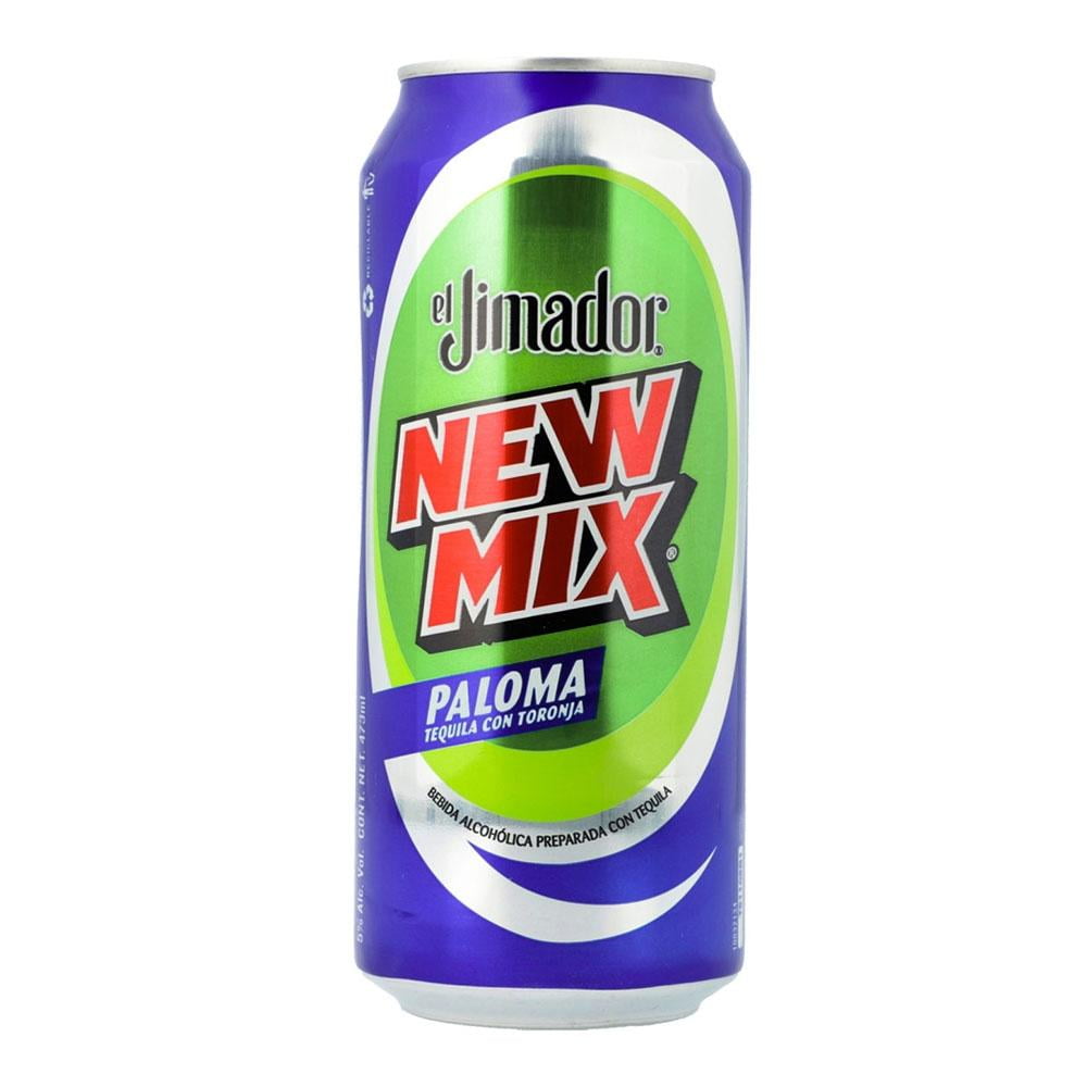 Bebida alcohólica preparada New Mix El Jimador Paloma 473 ml | Bodega ...