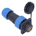 Suodoka Waterproof Power Connector Square Aviation Plug Socket Welding ...