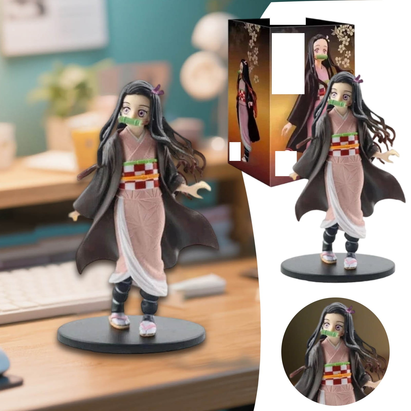 Click here for Whit3f1ve Demon-Slayer Action Figure Nezuko Kamado... prices