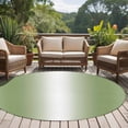 Abstract Green Gradient 6FT Round Area Rugs for Living Room Sage Green ...