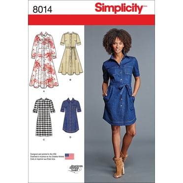 NEW LOOK Simplicity Sewing Pattern 6574 - Dresses sizes USA 6-18 ...